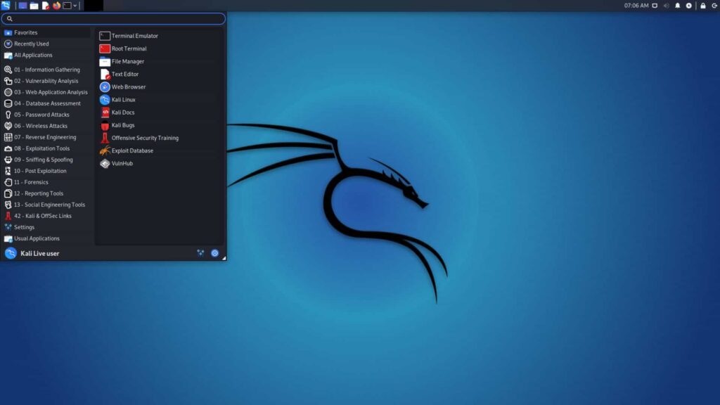 Hoja de Trucos de Kali Linux – Técnicos – DTG